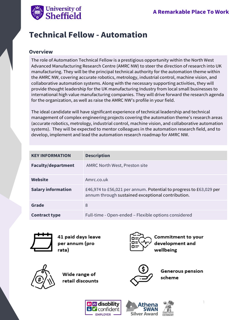 Automation Technical Fellow Role | PDF | Automation | Business