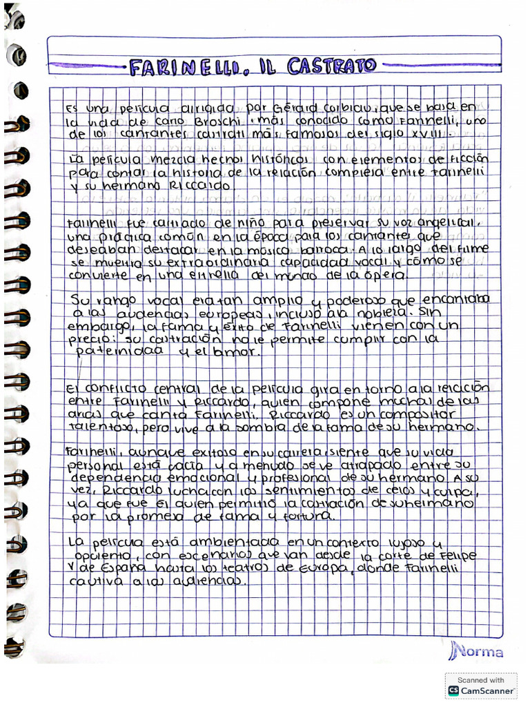 Farinelli, Il Castrato | PDF