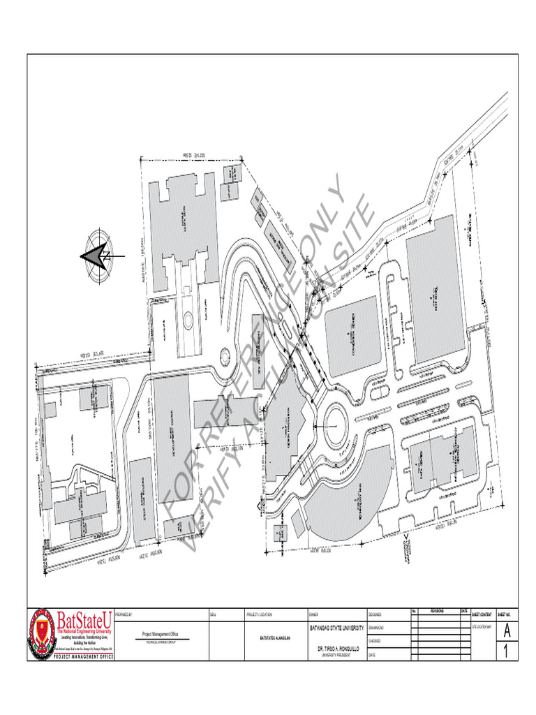 Site Location Map for Batangas State University | PDF