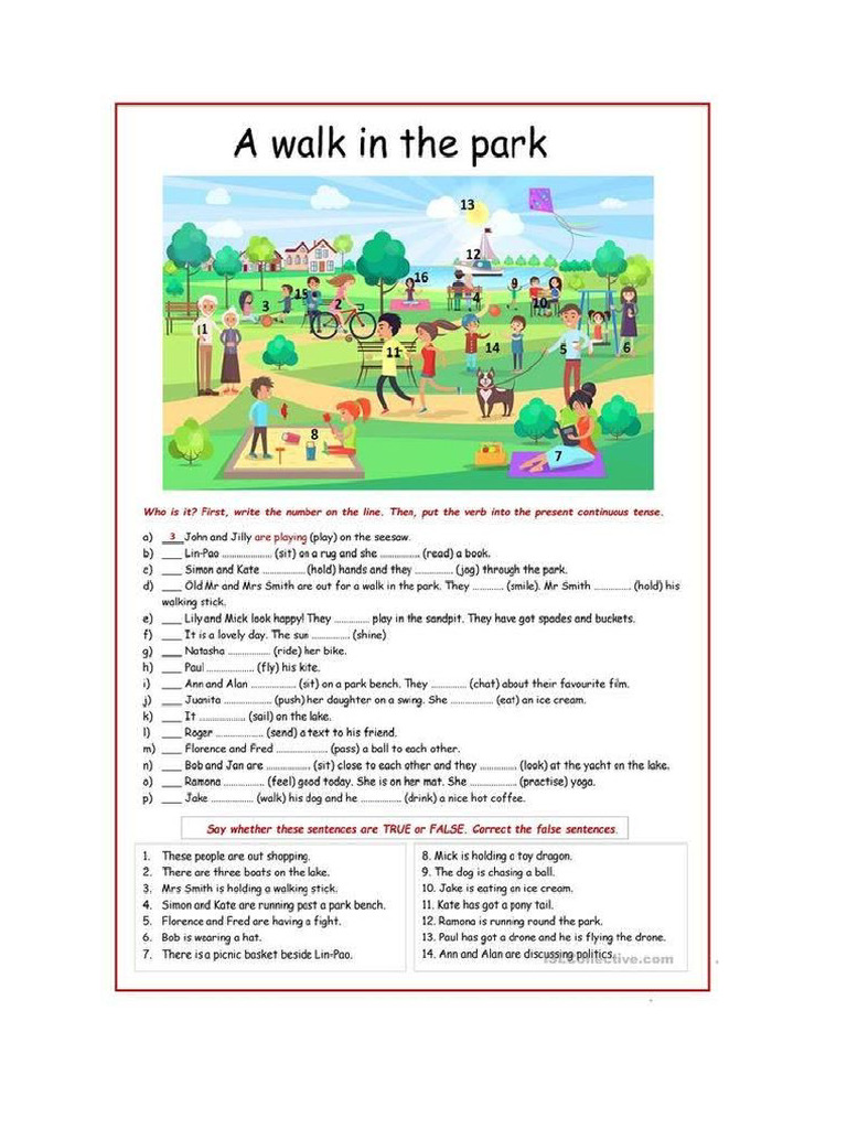 A Walk in The Park | PDF
