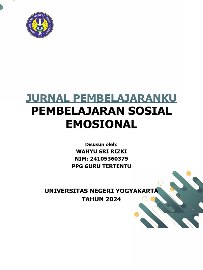 Jurnal Modul 2 - Pembelajaran Sosial Emosional - Wahyu Sri Rizki - Nim 24105360375 - PPG Guru ...