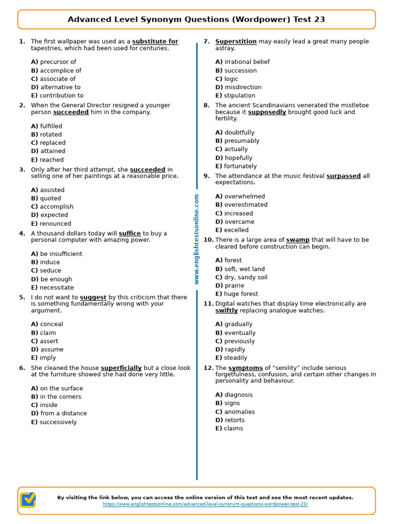 1736 - Advanced-Level-Synonym-Questions-Wordpower-Test-23 ...