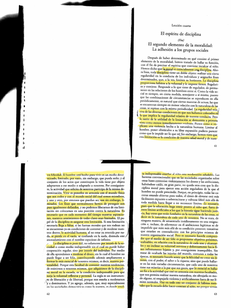 Durkheim, E. (1997) - La Educación Moral. Buenos Aires, Losada. 4ta ...