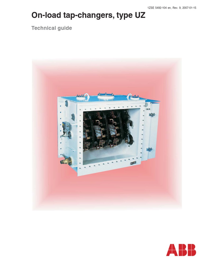 On-Load Tap-Changers, Type UZ: Technical Guide | PDF
