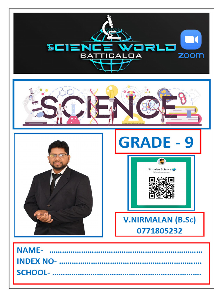 Science 1ST Term Grade 9 | PDF