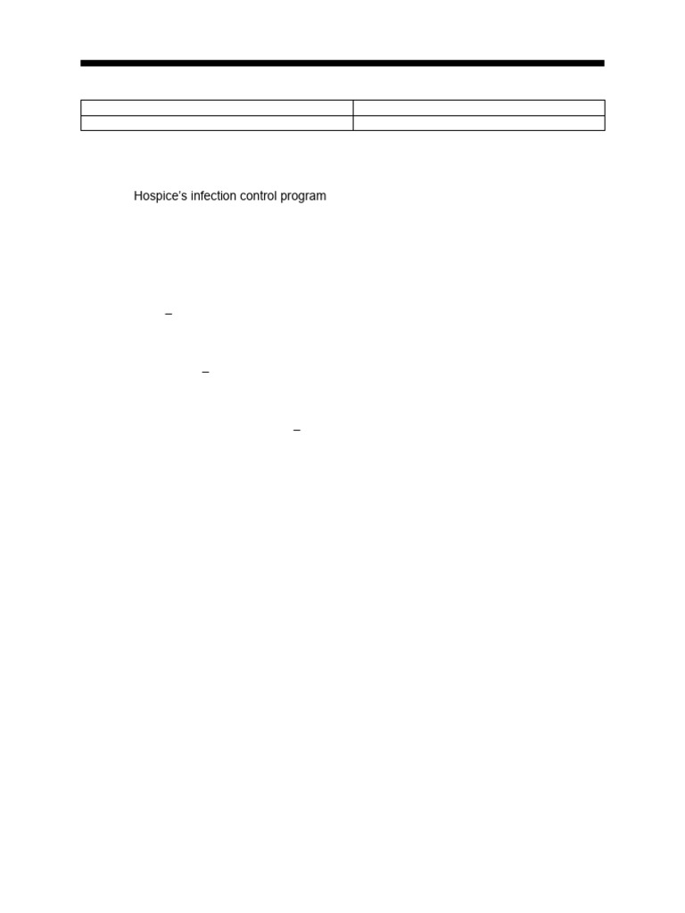 610 Infection Control Program | PDF | Infection | Health Care