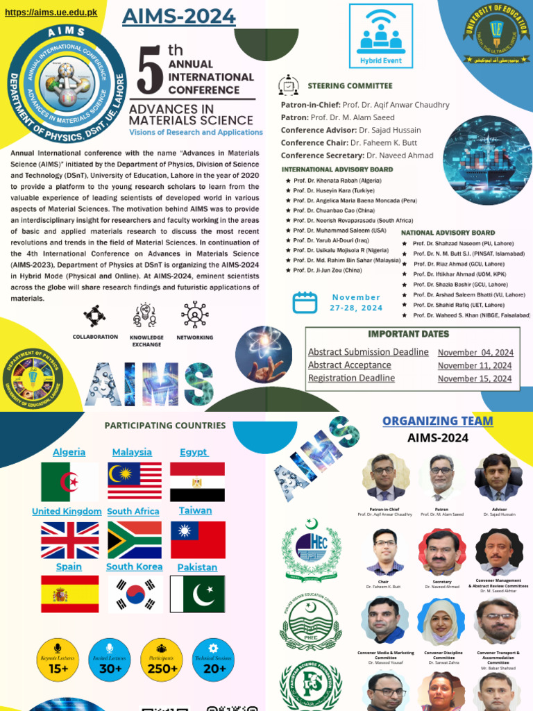AIMS Flyer | PDF | Pakistan