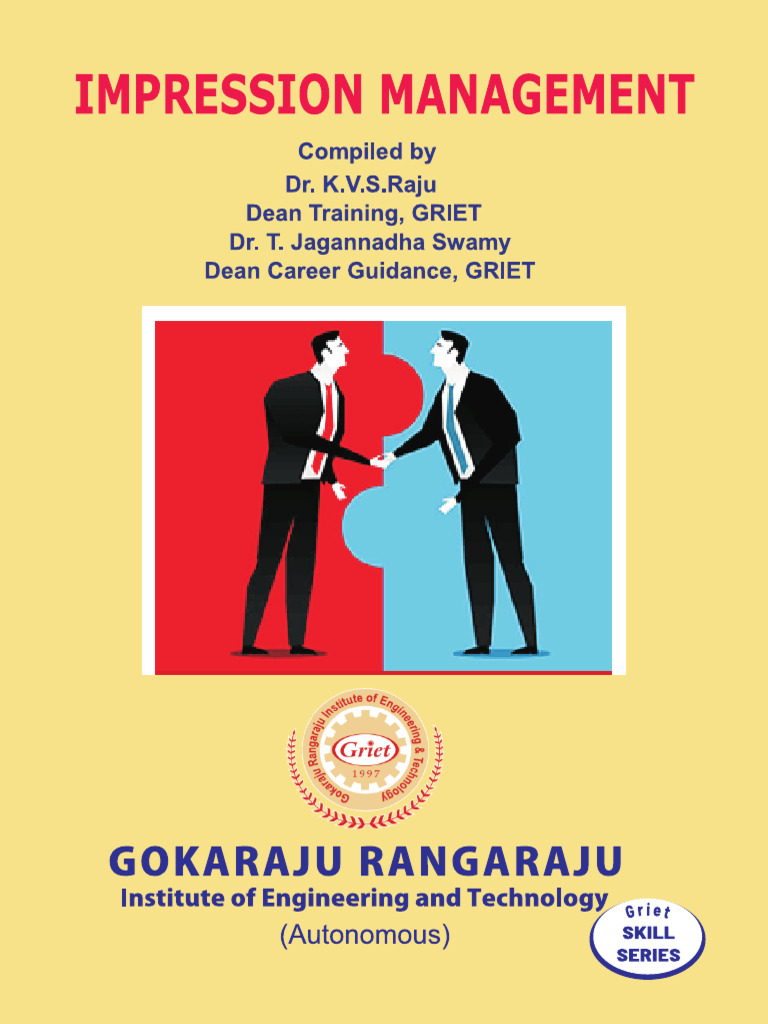 IMpression Management Book-3 | PDF