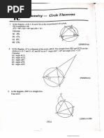 AS Level AP and GP Past Paper Questions | PDF | Mathematics | Arithmetic