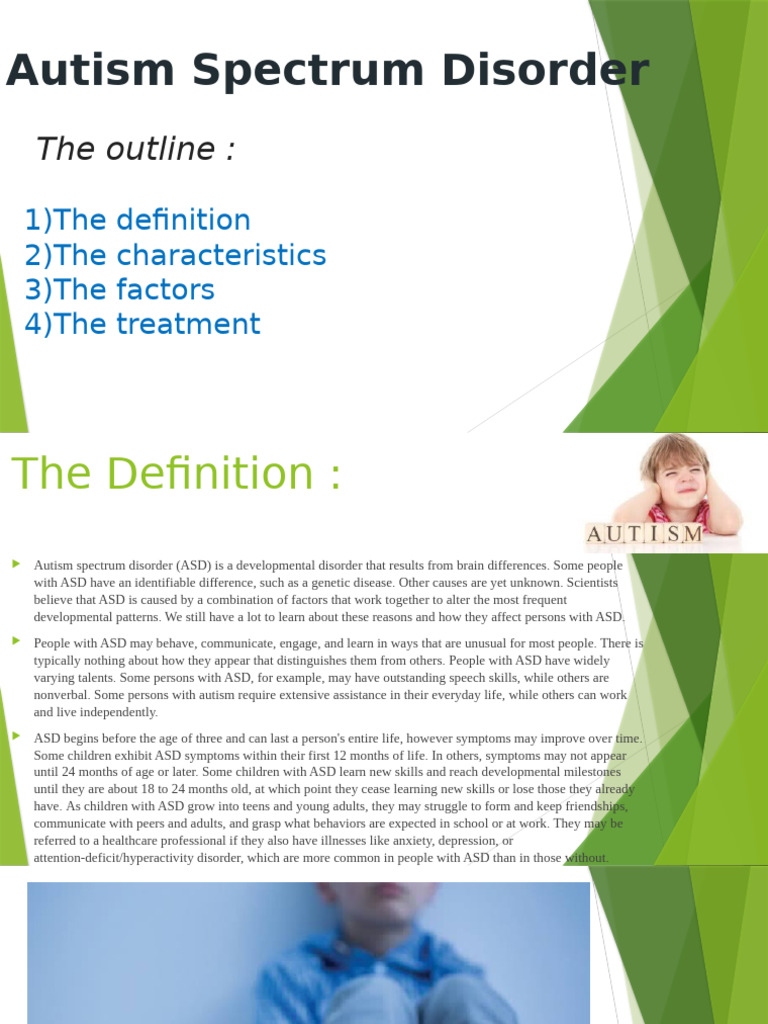 Autism Spectrum Disorder | PDF | Autism Spectrum | Mental Disorder