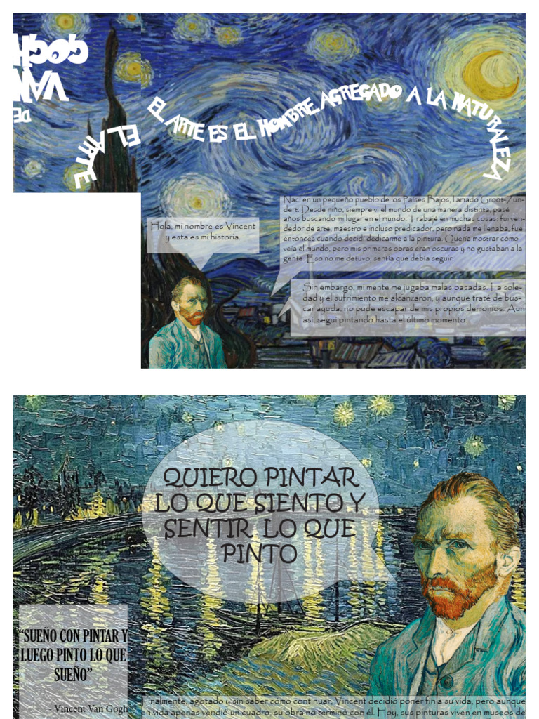 La vida y legado de Vincent Van Gogh | PDF