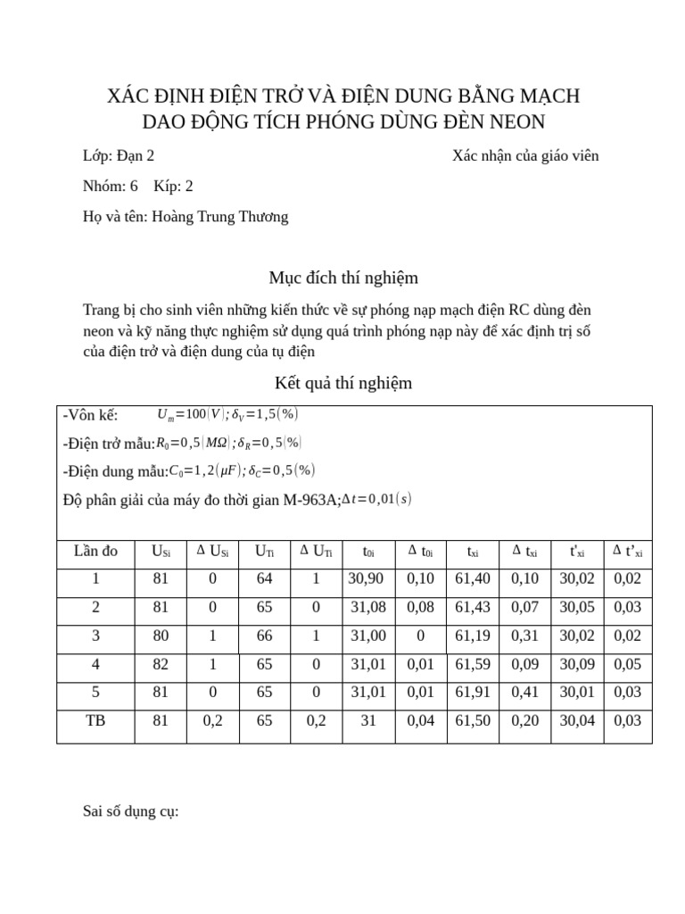 Báo Cáo Neon | PDF