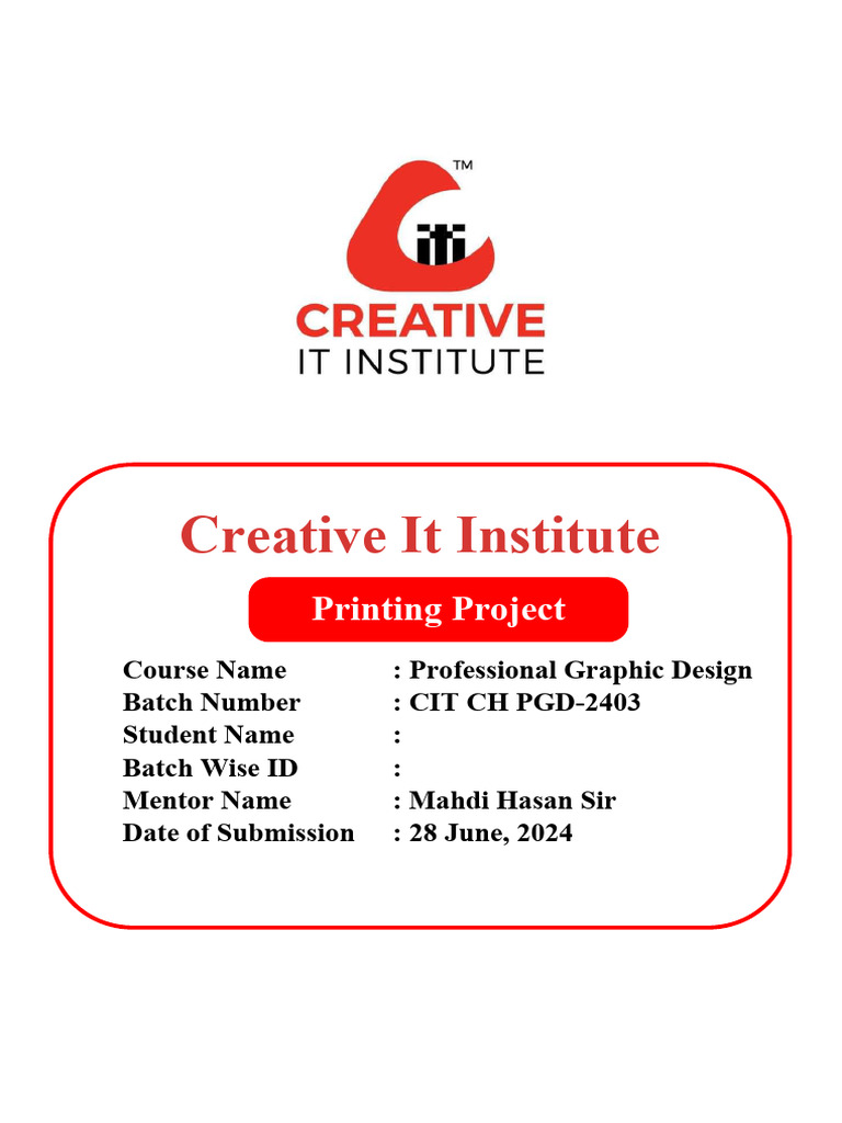 Cover Page Design | PDF