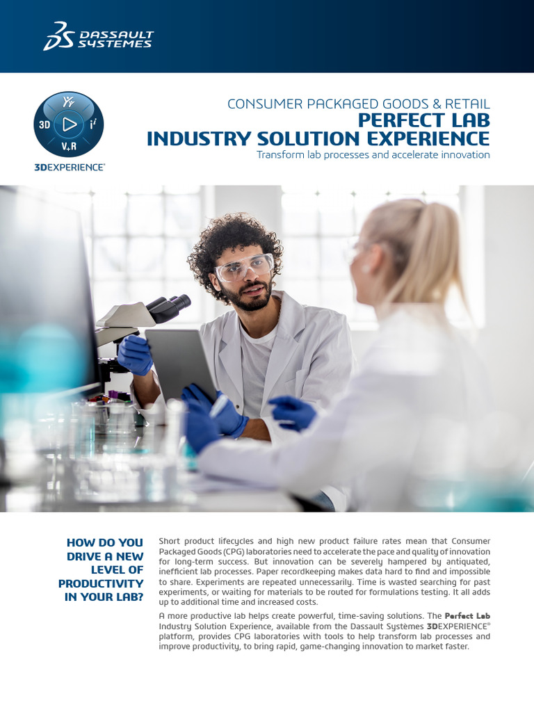 3DS - CPG&R - Perfect Lab - Flyer | PDF | Business