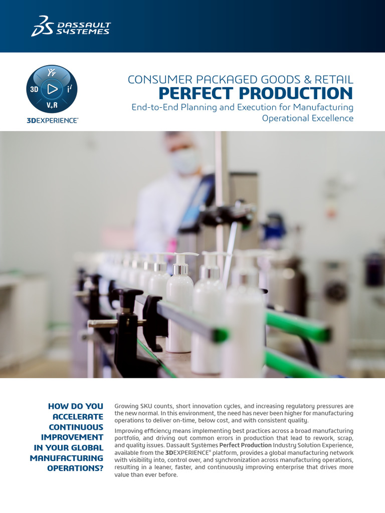 3DS - Perfect Production - Brochure | PDF | Economies | Business