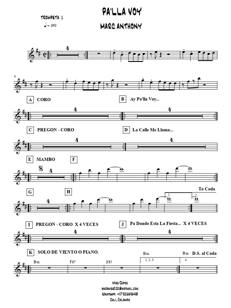Marc Anthony - Pa Lla Voy | PDF
