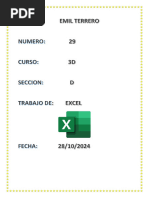 Conclusión. Microsoft Excel | PDF | Informática