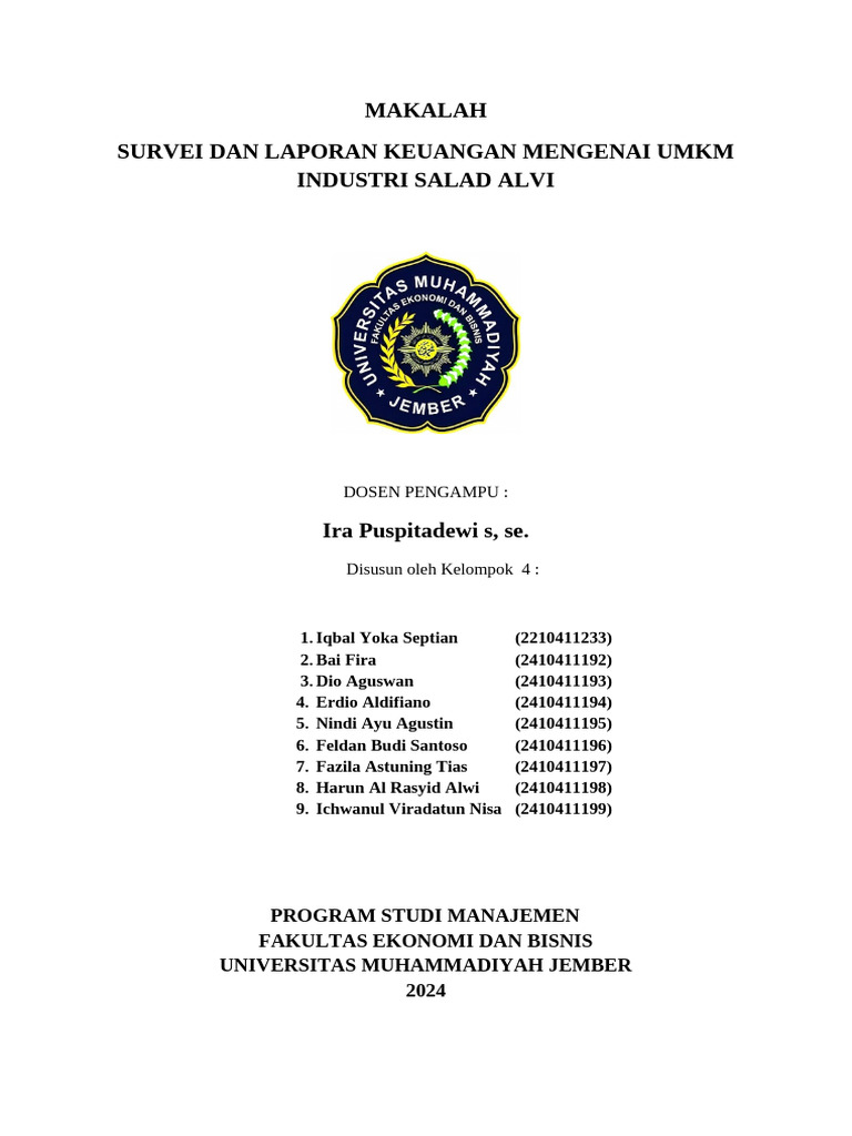 Makalah Kel 4 | PDF | Bisnis