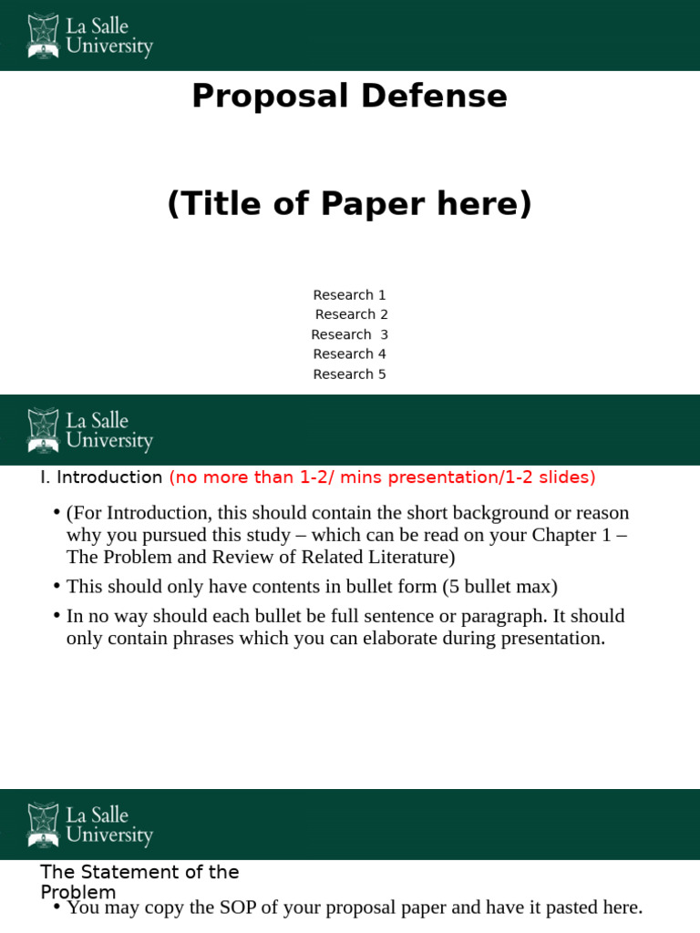 Template For Final Defense | PDF | Language Arts & Discipline | Foreign ...