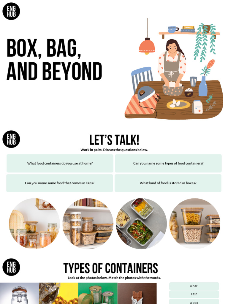A1-A2 Box, Bag, and Beyond TV | PDF | Lunch | Potato Chip