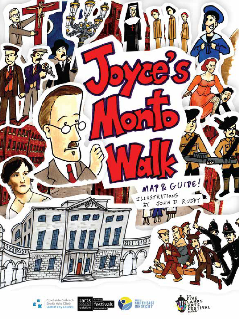 MAP - Joyces Monto Walk - Web | PDF | Ulysses (Novel) | James Joyce