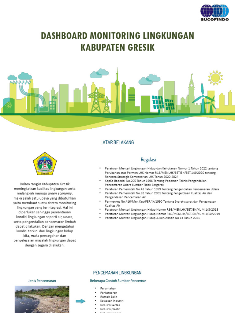 Monitoring Lingkungan Gresik | PDF