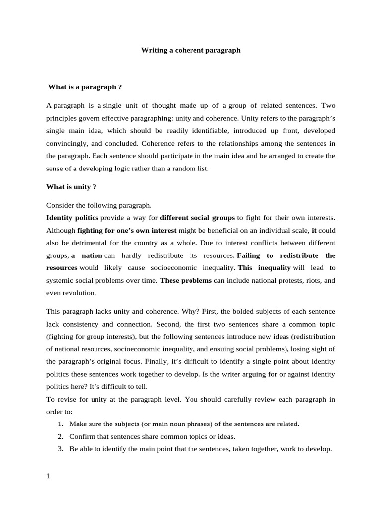 Writing A Coherent Paragraph | PDF | Alzheimer's Disease | Dementia