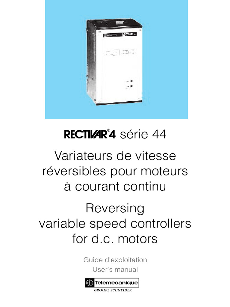 Rectivar 4 Speed Controller Manual | PDF | Relay | Rectifier