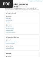 Microsoft Fabric Trial Capacity | PDF