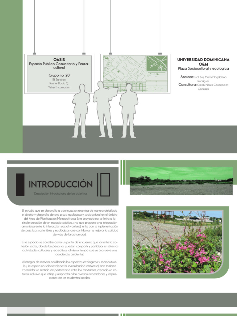 Examen Final D8 Espacio Publico Comunitario y Permacultural | PDF | Sustentabilidad ...