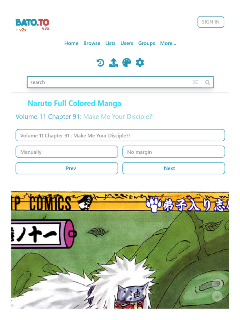 Naruto Full Colored Manga - Volume 11 Chapter 91 - Read Free Manga ...