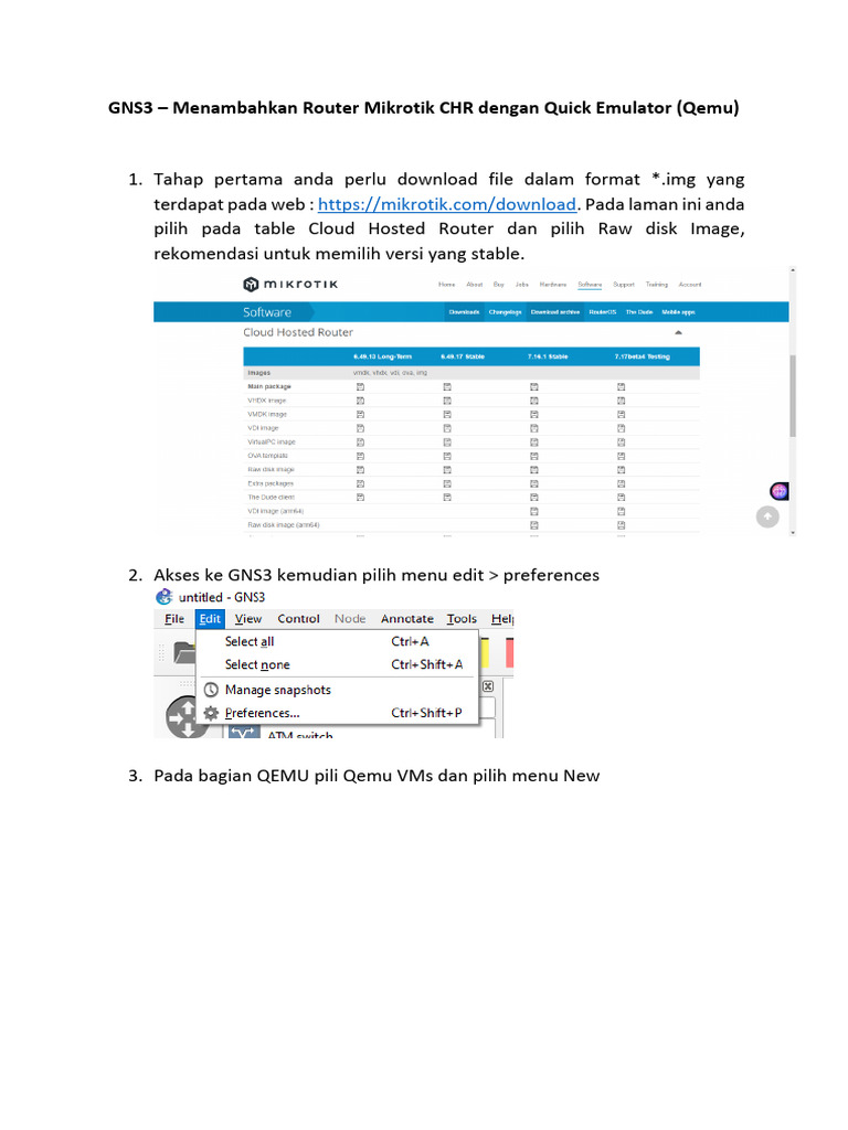 Modul Gns3 | PDF | Komputer