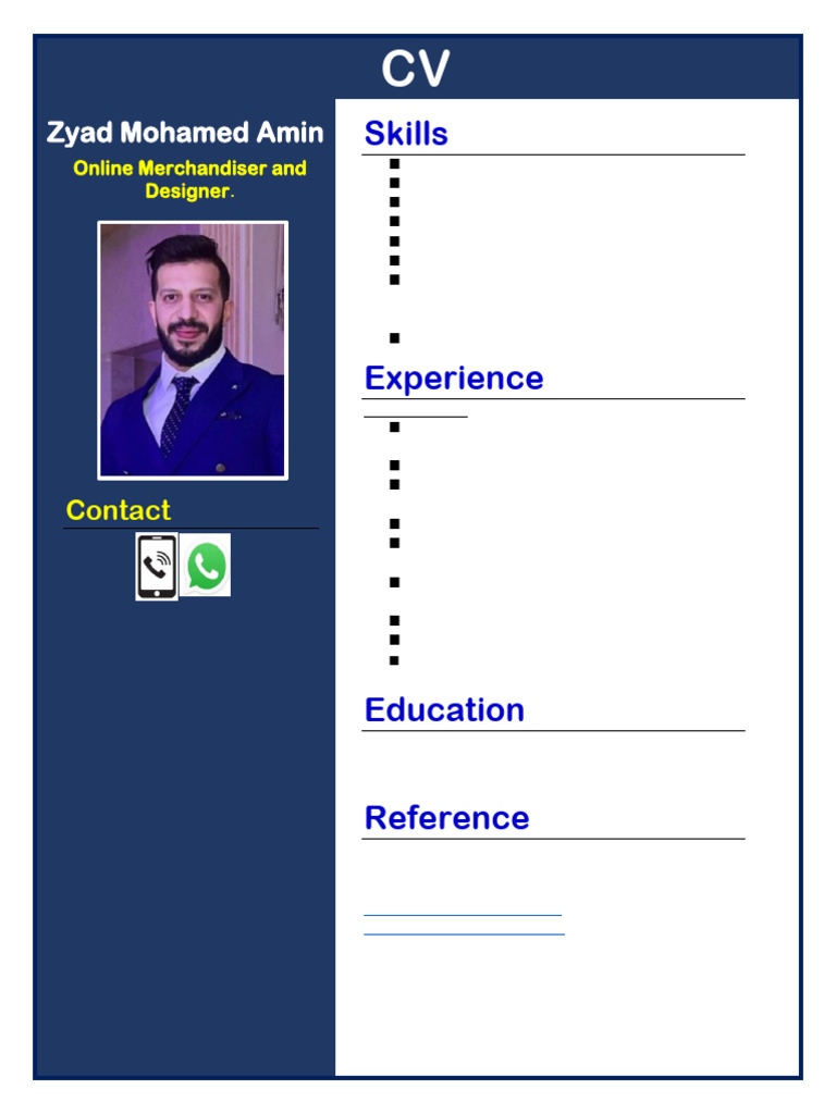 CV (Zayd Amin) | PDF | Business