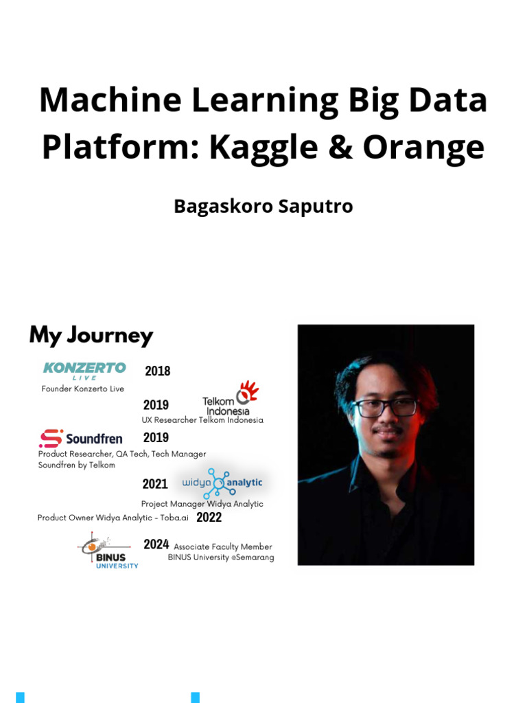 Machine Learning Big Data Platform Kaggle & Orange | PDF