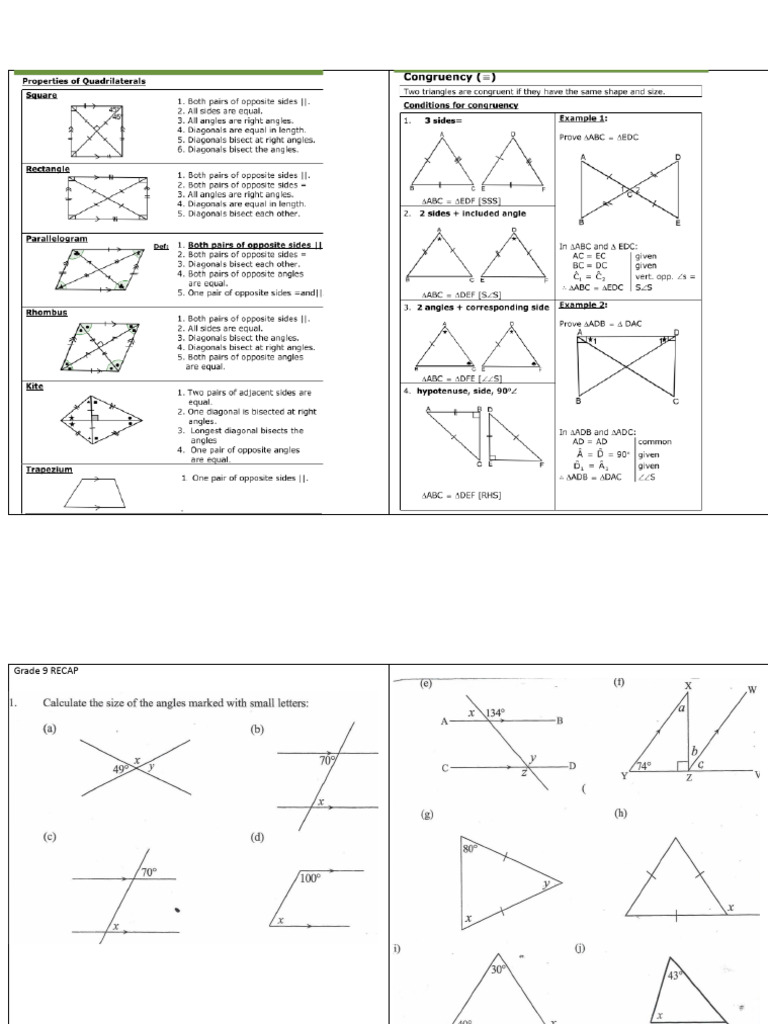 Euclidean Geometry LP 4 | PDF | Home & Garden