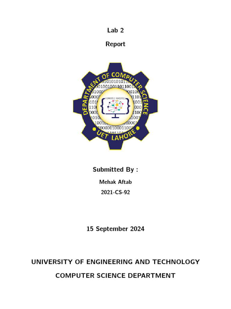 CC Lab 2 Report | PDF | Queue (Abstract Data Type) | Pointer (Computer ...