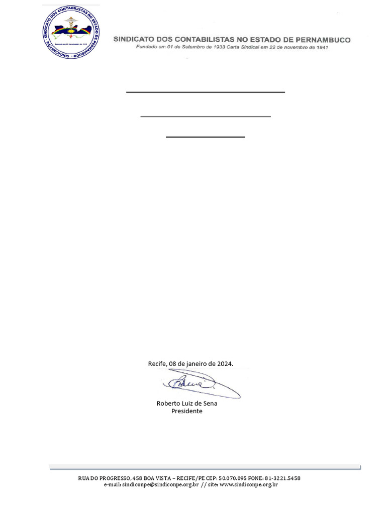 Tabela de Honorarios 2024 - Sindicado Dos Contabilista de Pernambuco ...