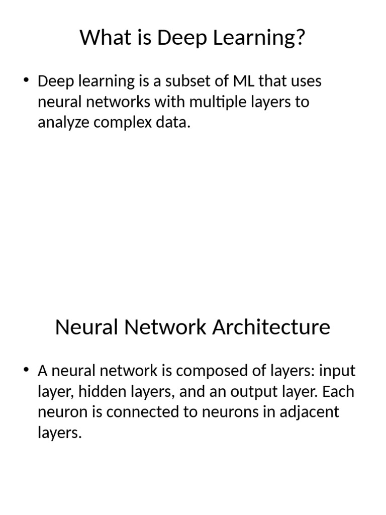 Understanding Deep Learning Basics | PDF | Technology & Engineering
