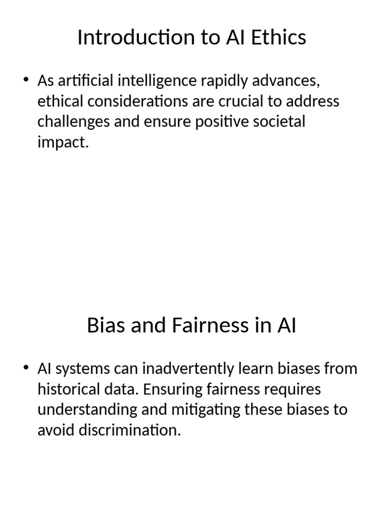 Key Issues in AI Ethics Explained | PDF