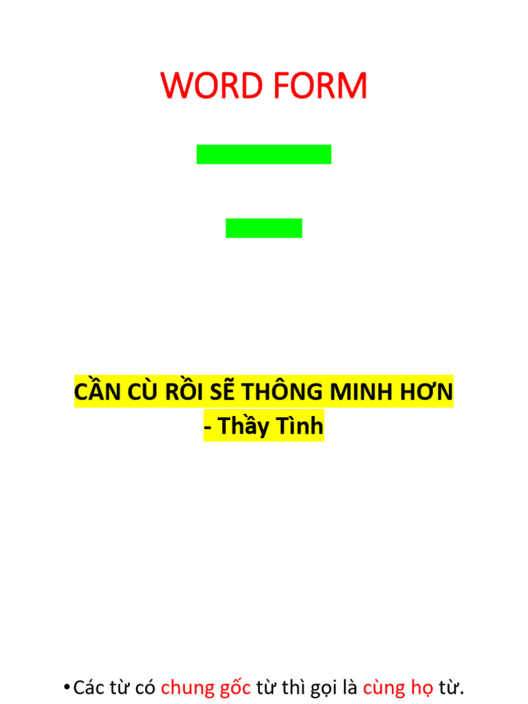 Wordform PDF | PDF