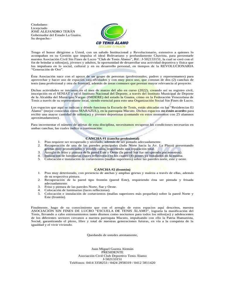 Alcadia Gobrenacion | PDF | Deportes