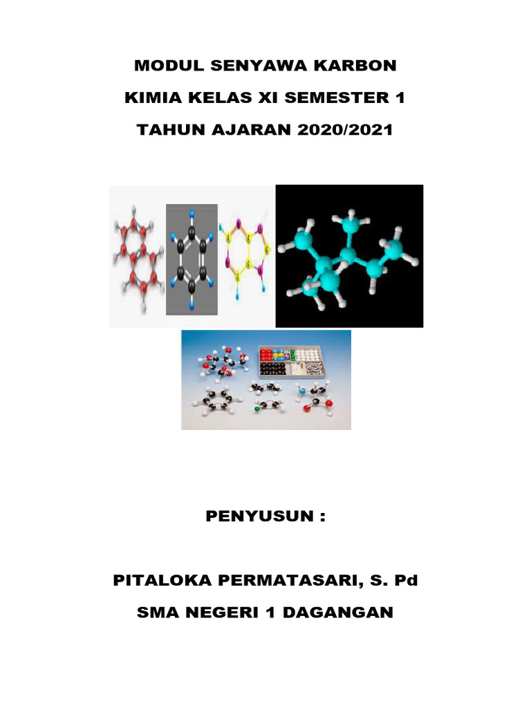 Modul Pitaloka Kimia Xi Senyawa Karbon | PDF