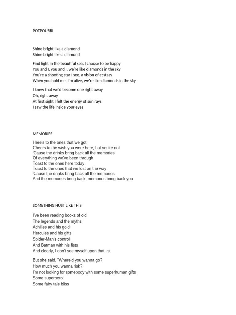 Songs | PDF | Poetry