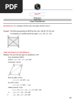 Quadrilaterals Class 9 Notes With Important Questions | PDF | Rectangle ...