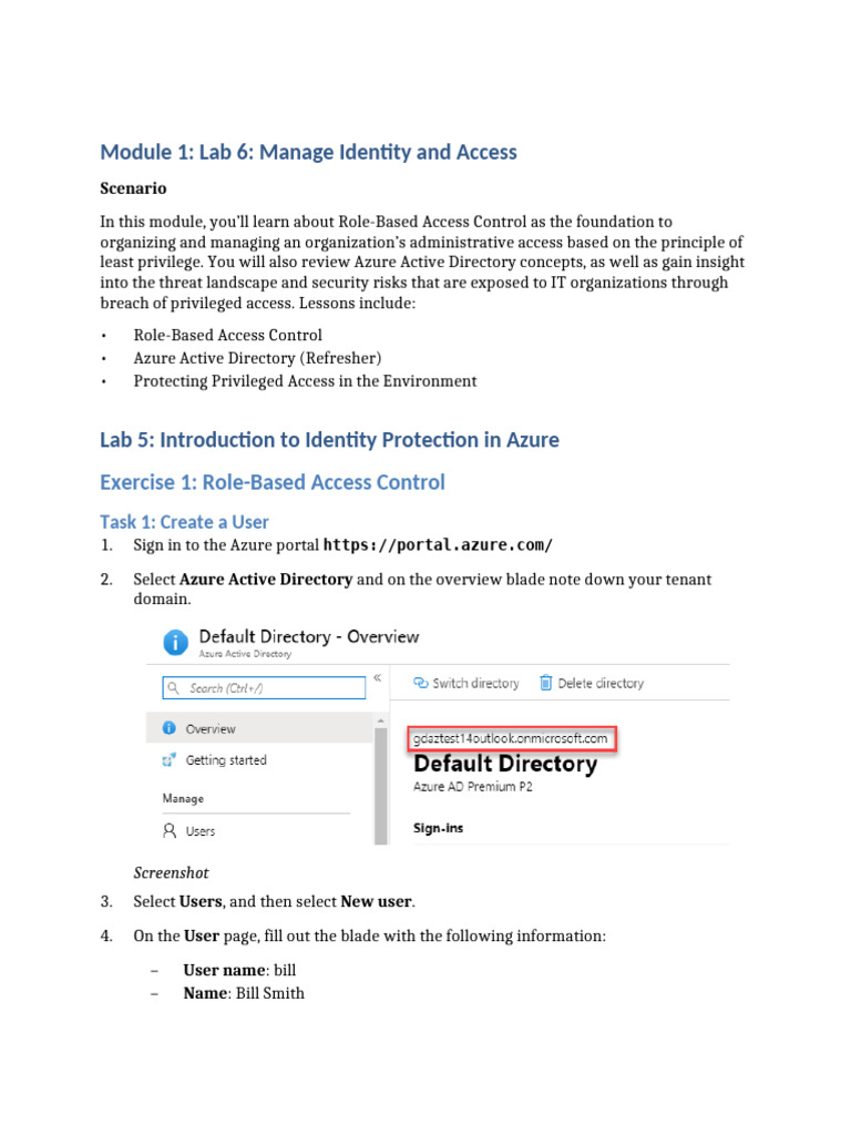 LAB_06_RBAC | PDF | Shell (Computing) | Microsoft Azure
