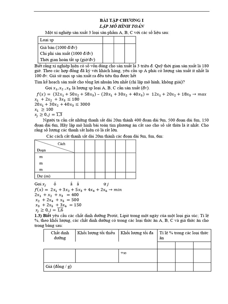 BT CH1 LapmohinhBTQHTT | PDF