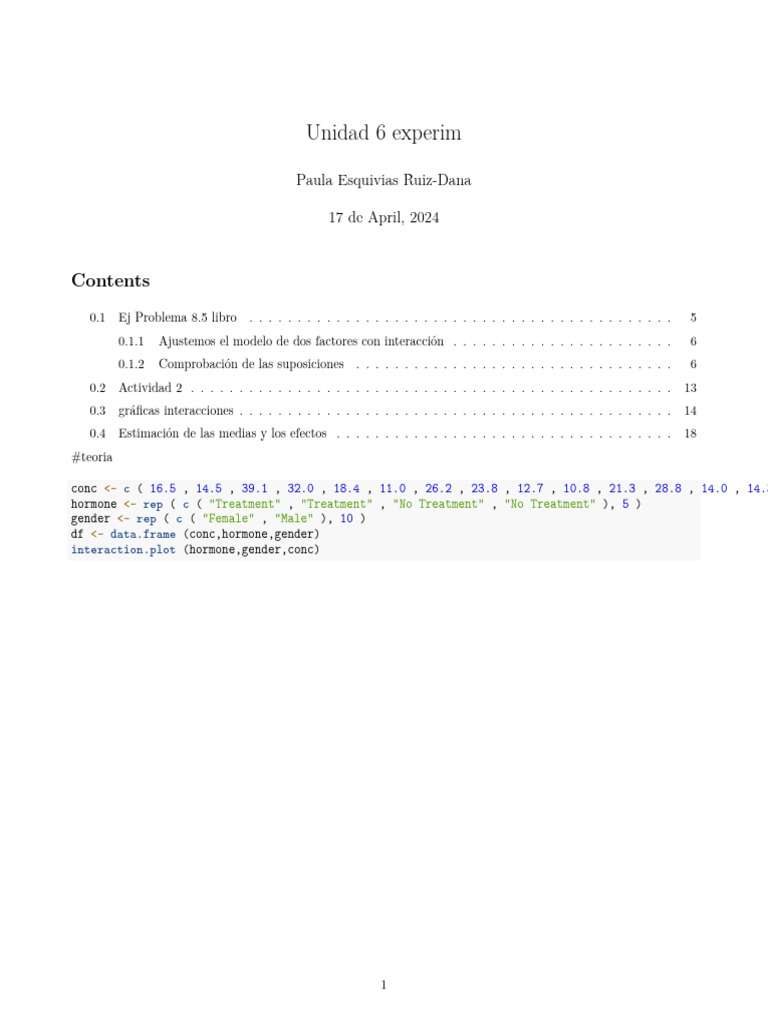 Unidad 6 | PDF | Análisis de los datos | Teoría estadística