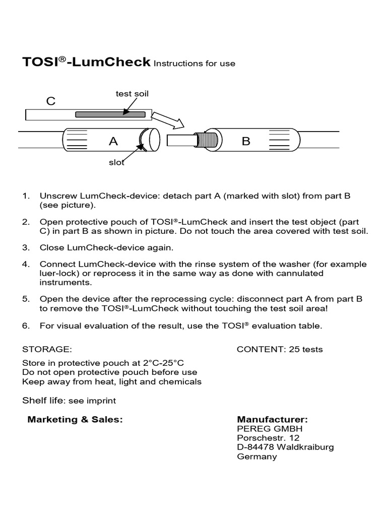 IFU-TOSI-LumCheck-E | PDF