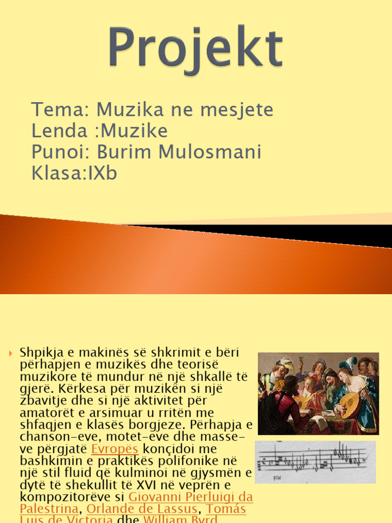 Muzika Në Mesjetë | PDF