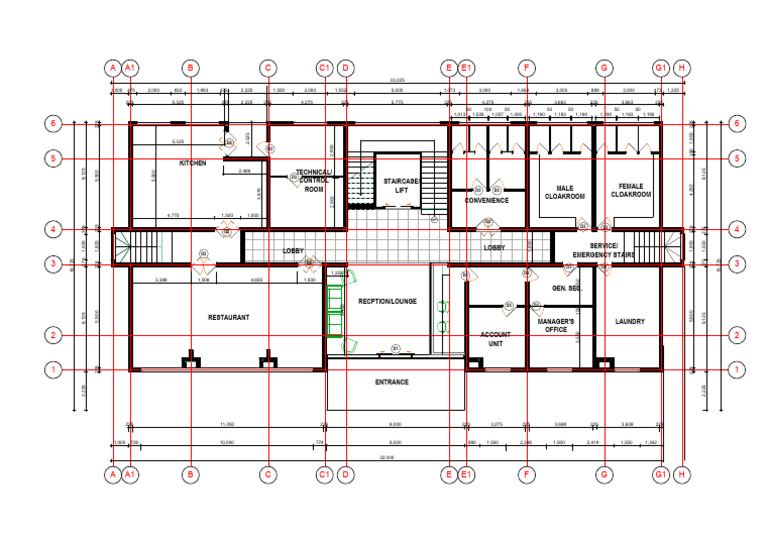 Hotel Floor Plan | PDF